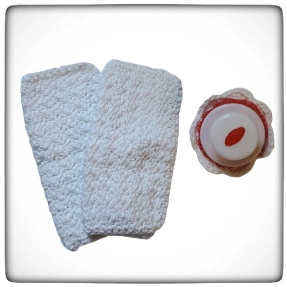 Hand Crafted | Kitchen | Nwt Kitchen Handmade Crocheted Dish Scrubber ...